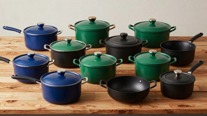15 Best Ceramic Cookware Sets for 2026 - Reviews Mill